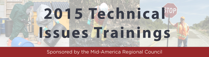 2015 Technical Issues Training